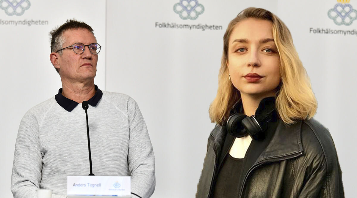 Alexandra Andersson: "Sexualiseringen av Anders Tegnell har gått ...