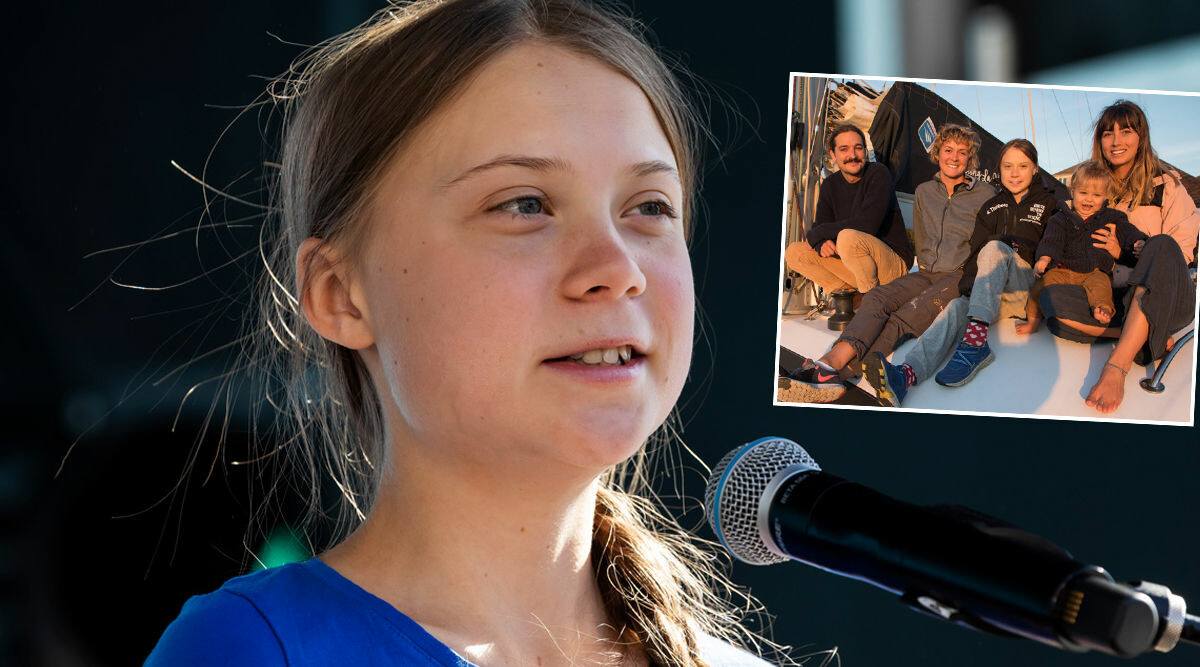Greta liftar på en katamaran tillbaka till Europa. | Femina